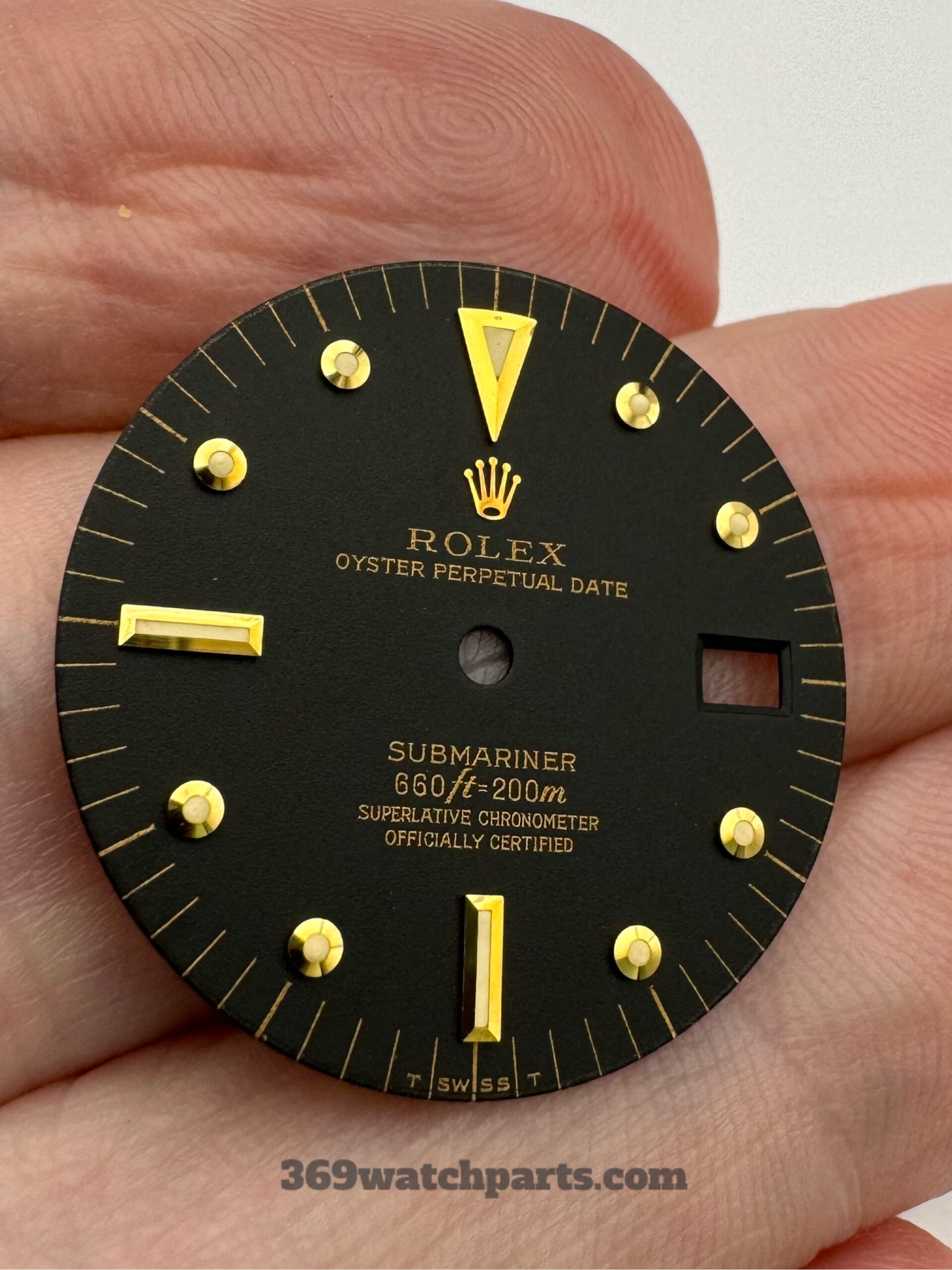 Rolex Submariner 1680 Nipple Matt dial – 369 WATCH PARTS
